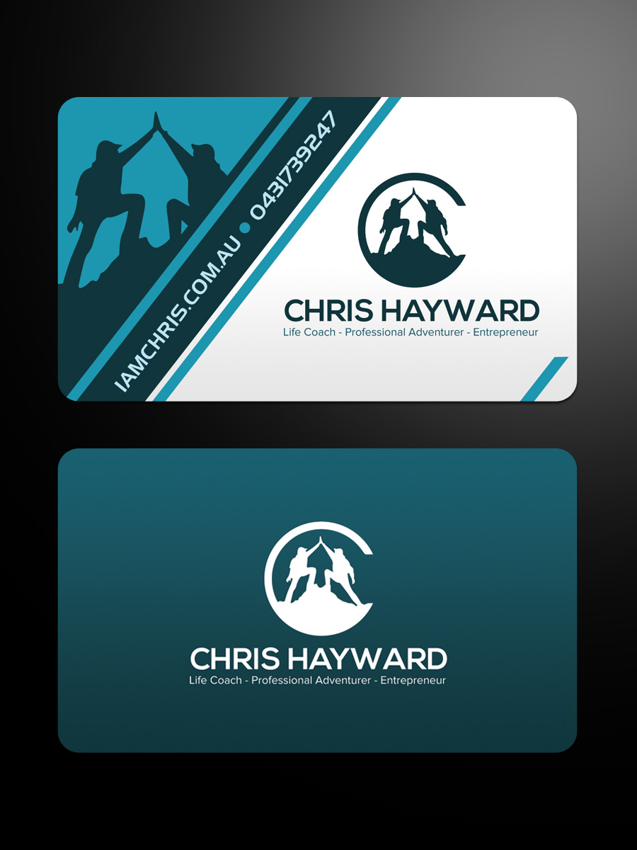 Elegant, Playful, Life Coaching Business Card Design for Christopher ...