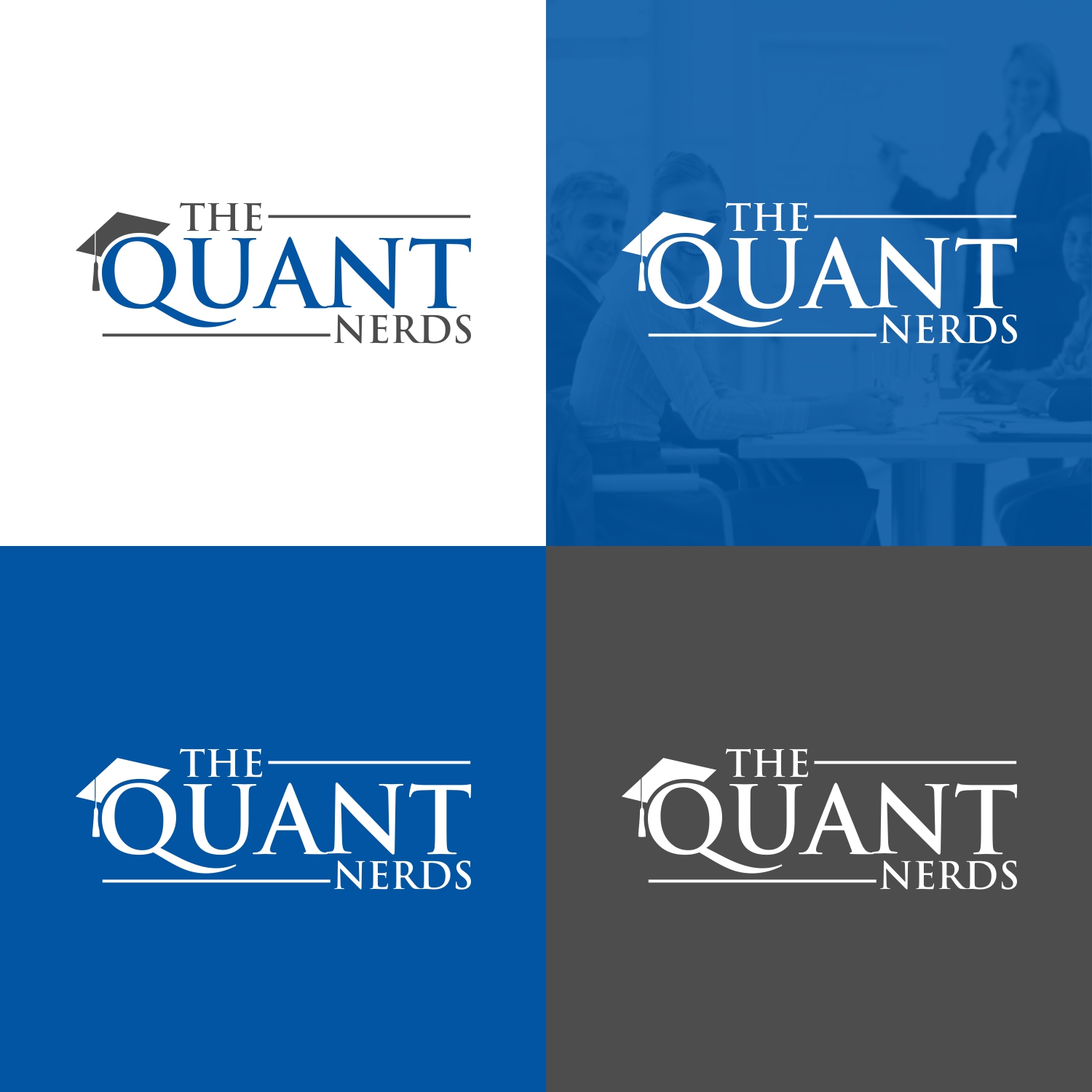 Upmarket, Serious, Tutoring Logo Design for The Quant Nerds by JesPixel ...