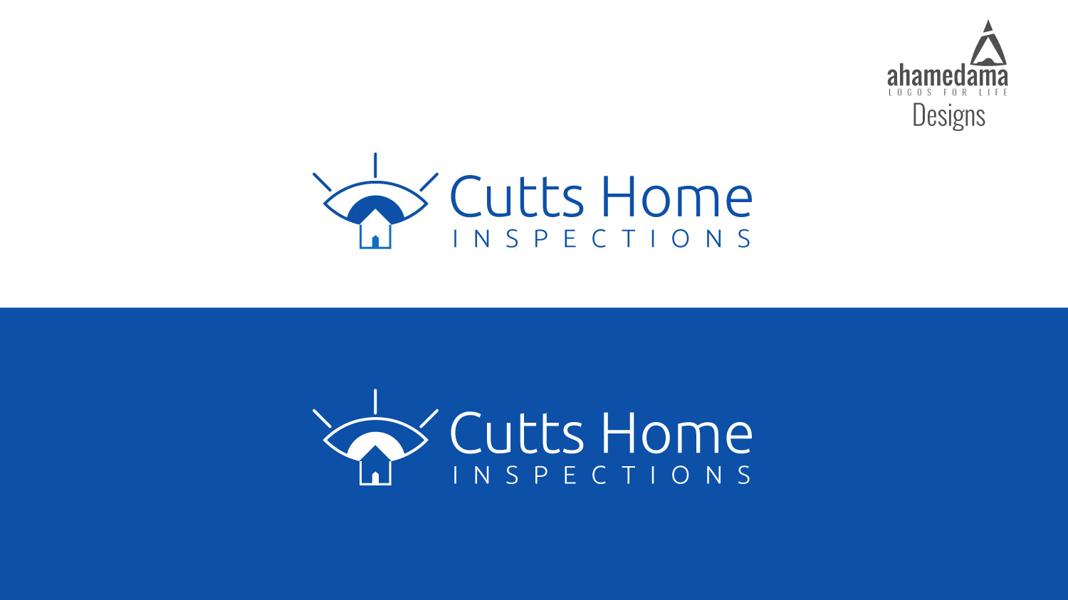 Serious, Professional, Home Inspection Logo Design for Cutts Home ...