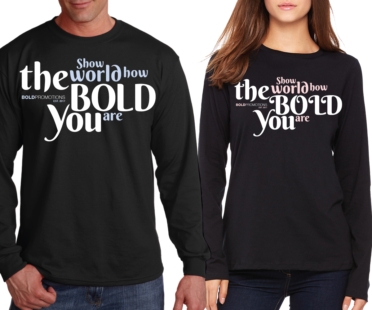 Colorful, Bold, Promotional T-shirt Design for Bold Promotions by Simon ...