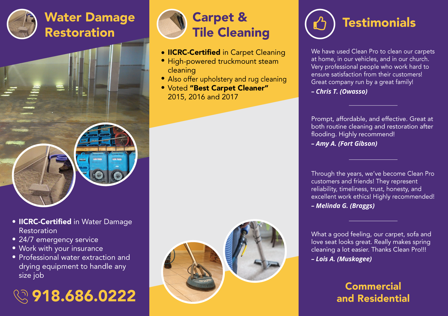 Serious, Masculine, Cleaning Service Flyer Design for Clean Pro by ...