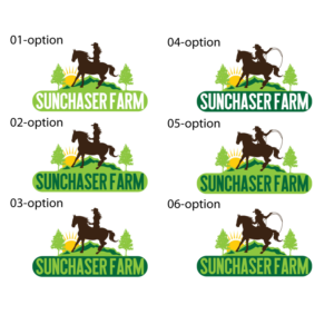 Sunchaser Farm Logo and Product Brand | 20 Logo Designs for Sunchaser Farm