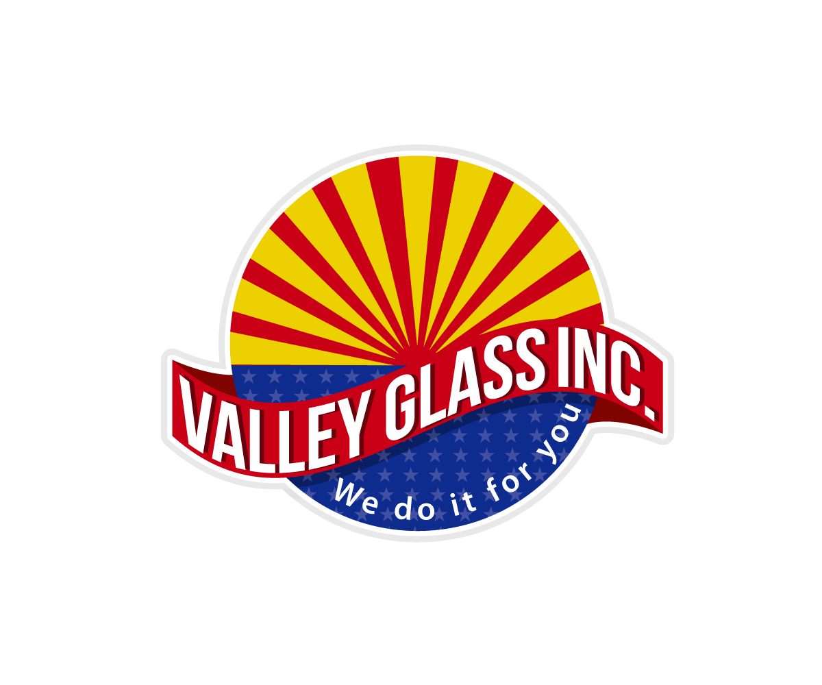 Serious, Modern, Flag Logo Design for Valley Glass Inc. (Possible ...