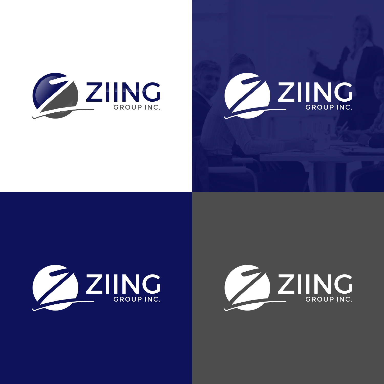 Elegant, Playful, It Company Logo Design for Ziing Group Inc. by ...