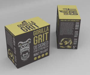 Sanding Disc Box Packaging Graphic design | 27 Packaging Designs for a ...