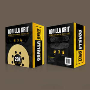 Sanding Disc Box Packaging Graphic design | 27 Packaging Designs for a ...