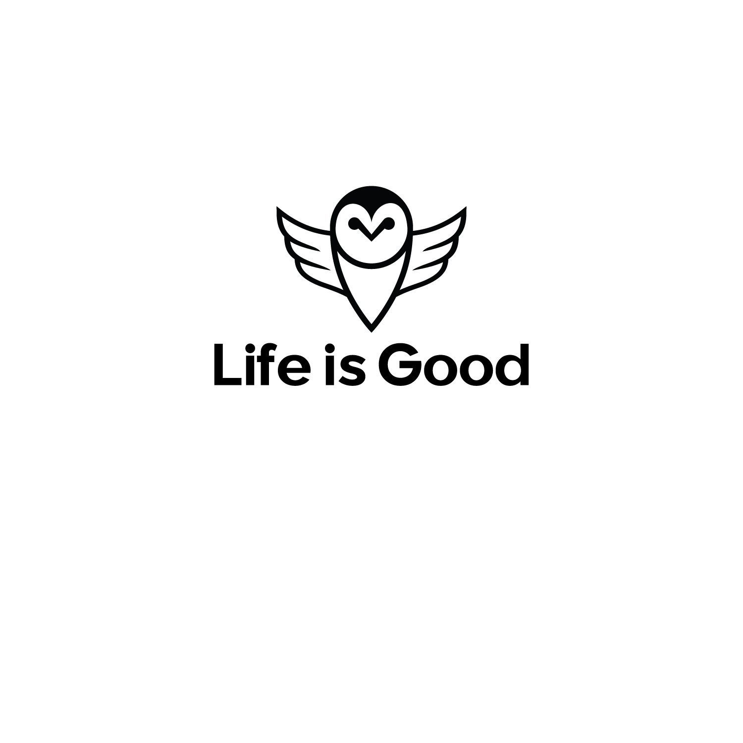 Bold, Serious Logo Design for Life is Good by JBDStudio | Design #17018748