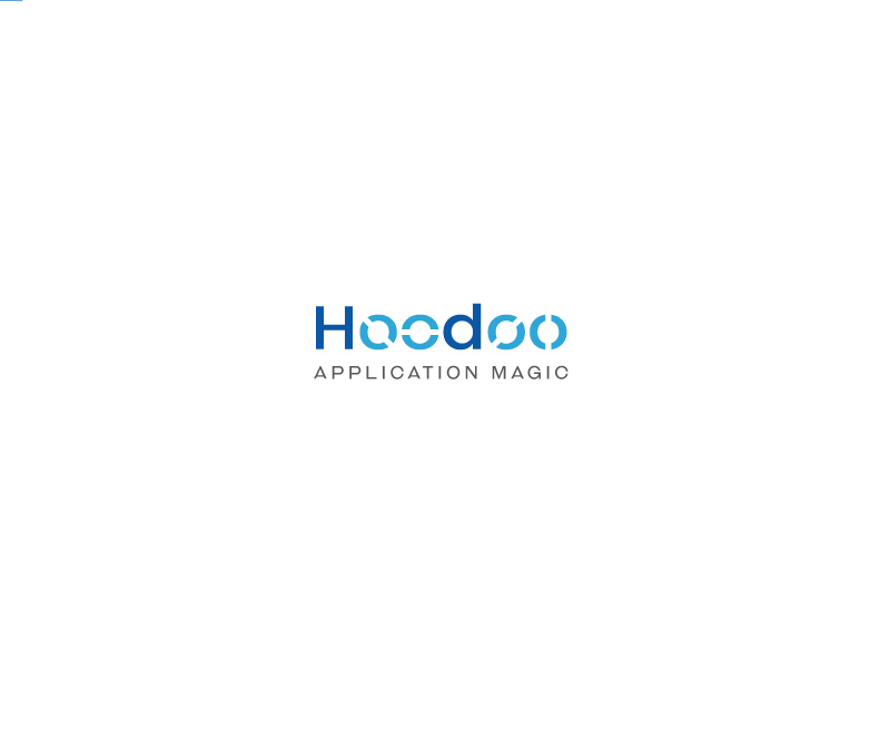 Bold, Modern, Mobile Media Application Logo Design for Hoodoo tagline ...
