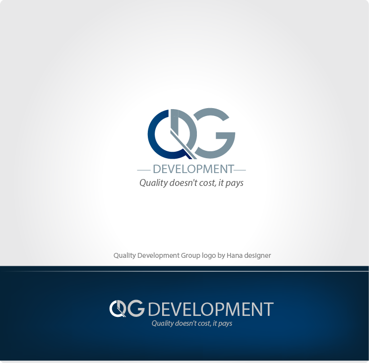 Construction Logo Design for Quality Development Group (QDG) Quality ...