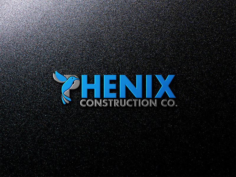 Masculine, Conservative, Construction Company Logo Design for Phenix Construction Co. by TeCh86 ...