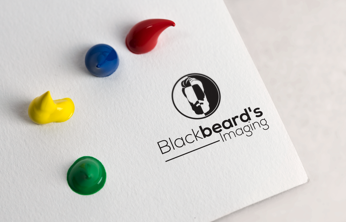 Bold, Modern, Digital Printing Logo Design for Blackbeard's Imaging by ...