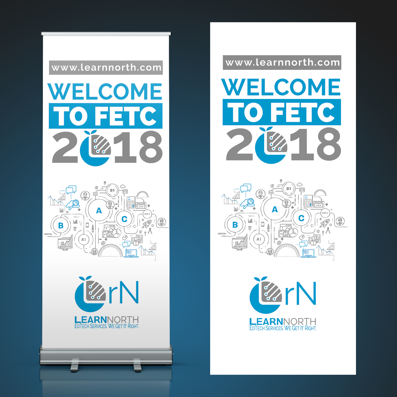 Modern, Upmarket, Education Signage Design for a Company by Kreative ...