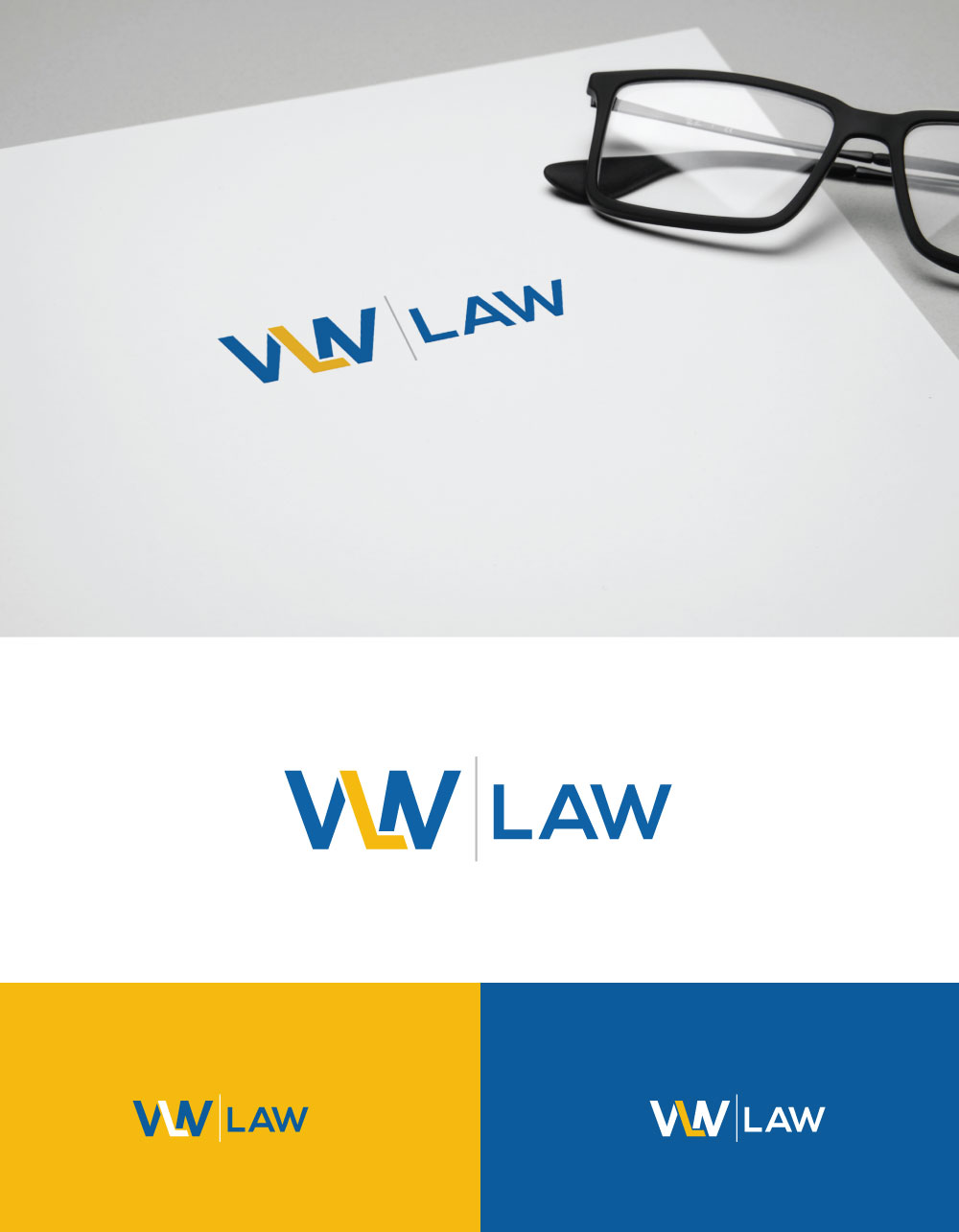 Modern, Professional, Law Firm Logo Design for VLW Law by ecorokerz ...