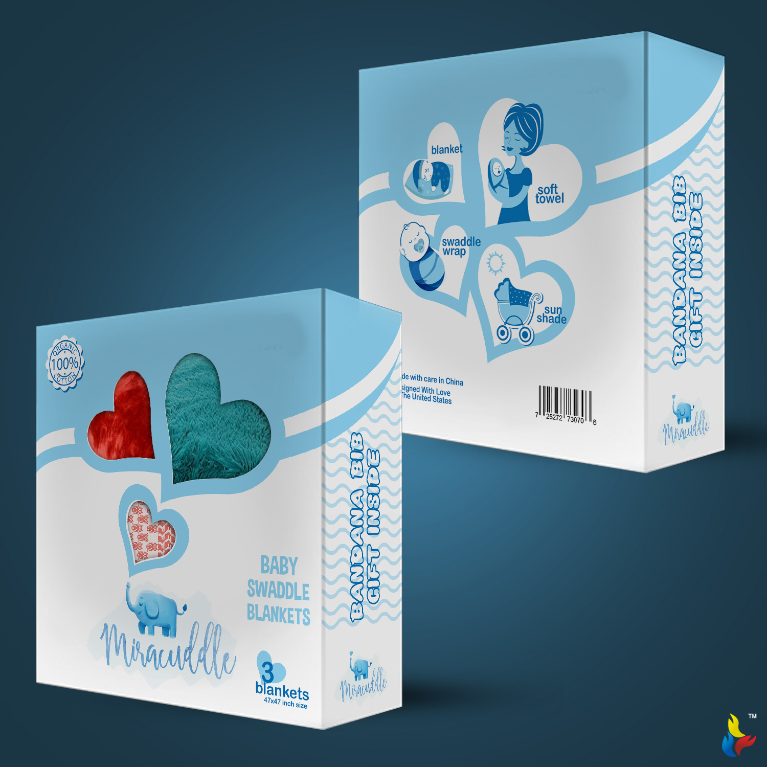 Playful, Personable, Baby Care Packaging Design for a Company by ...