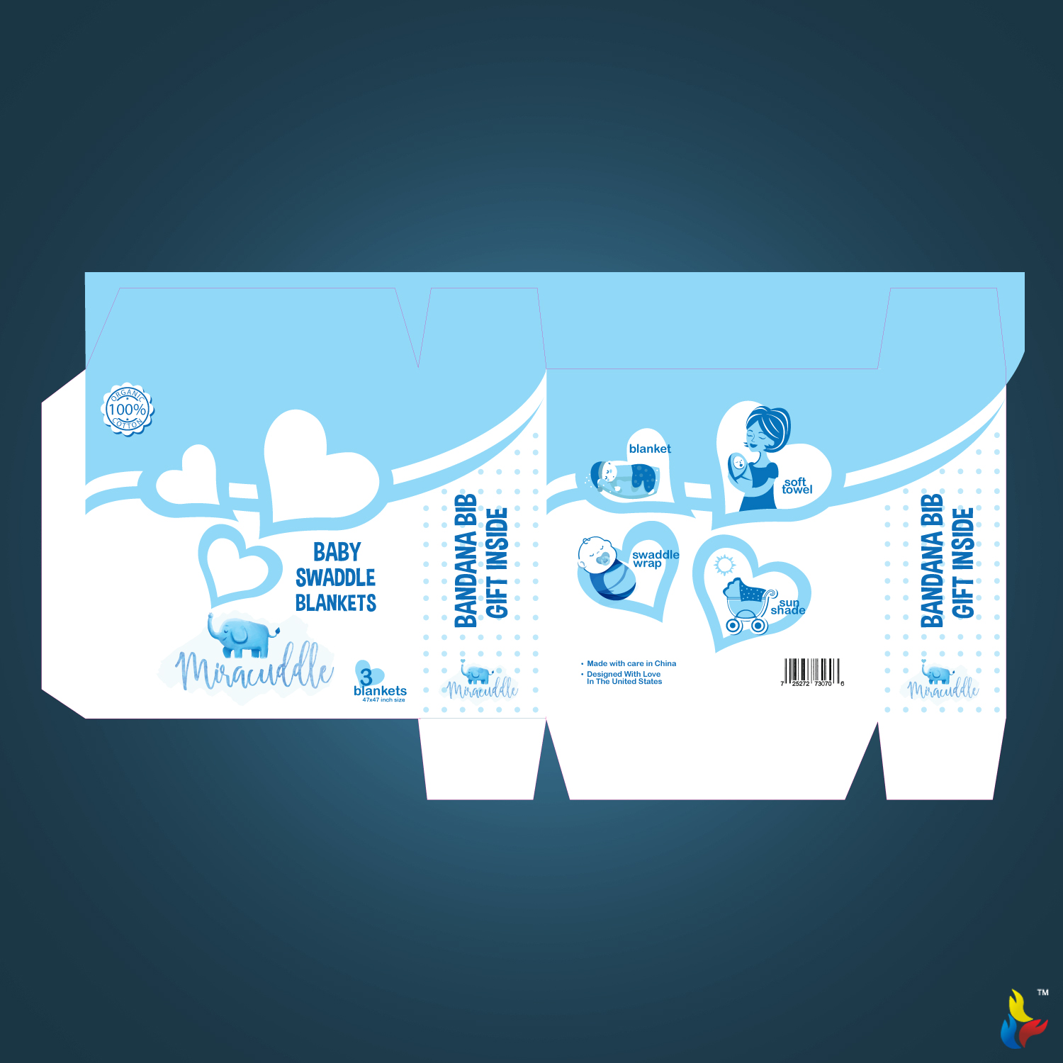 Playful, Personable, Baby Care Packaging Design for a Company by ...