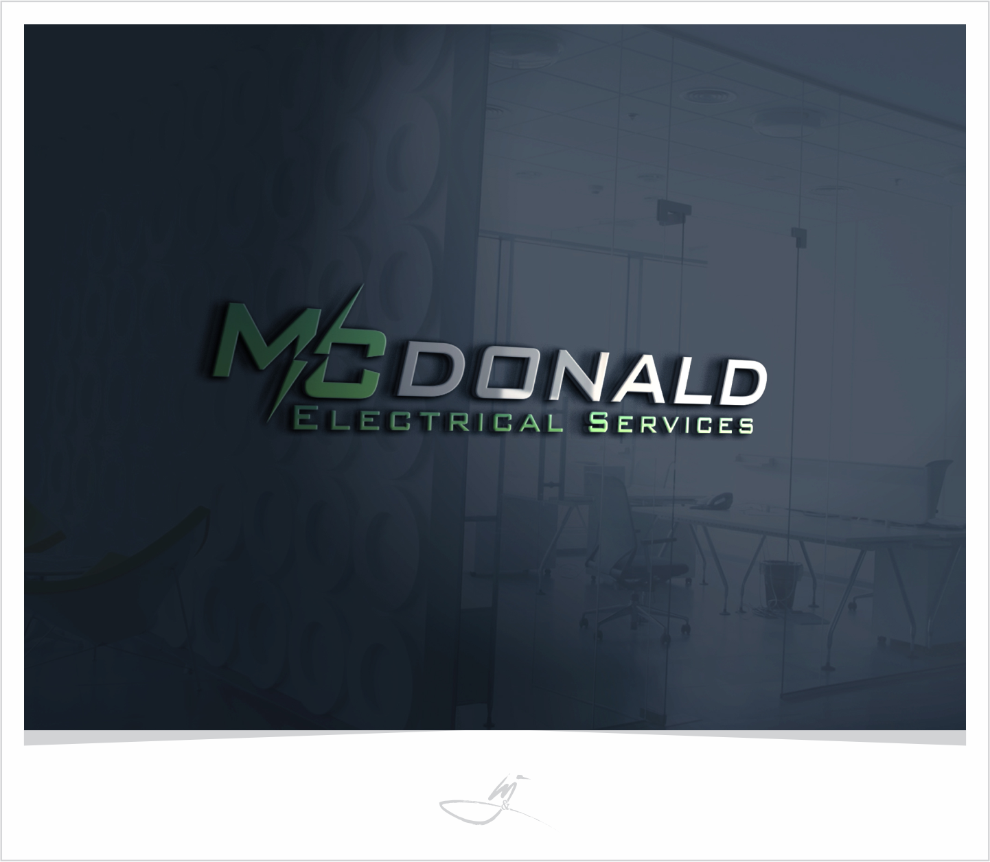 Masculine, Elegant, Business Logo Design for McDonald Electrical ...