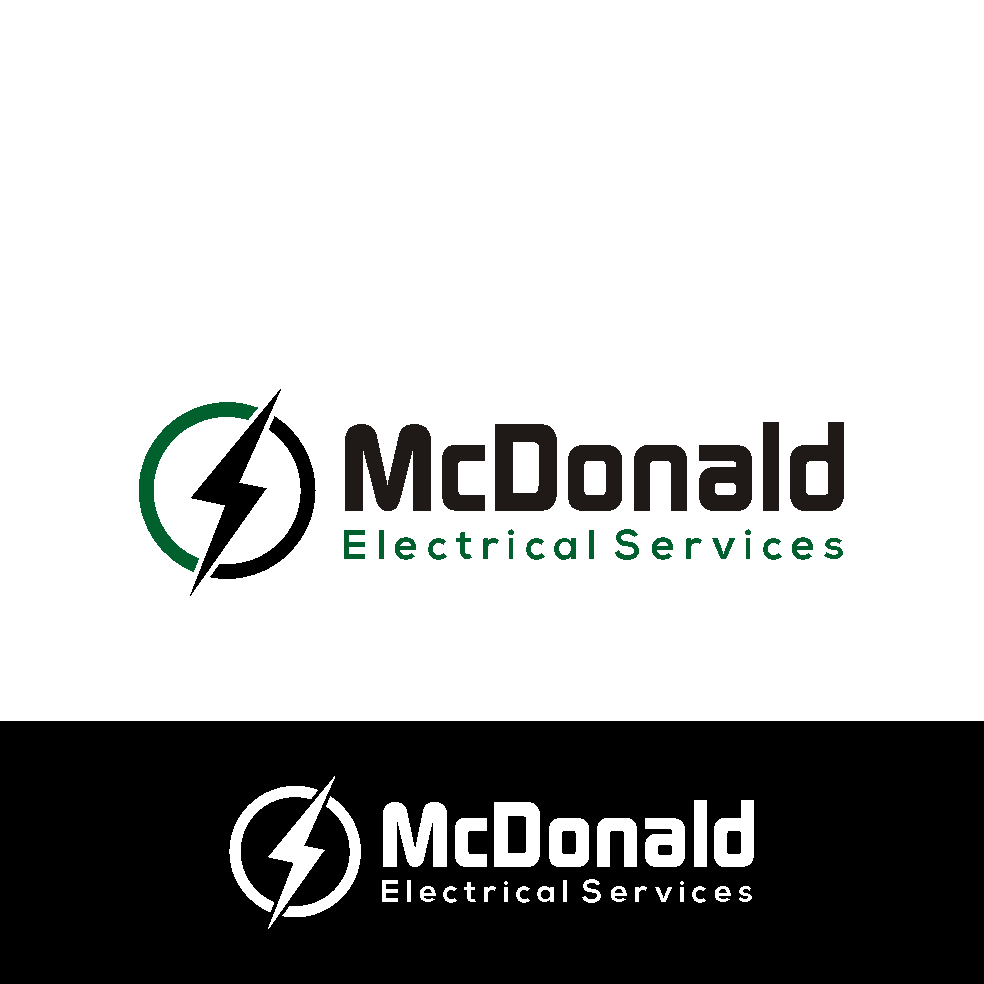 Masculine, Elegant, Business Logo Design for McDonald Electrical ...