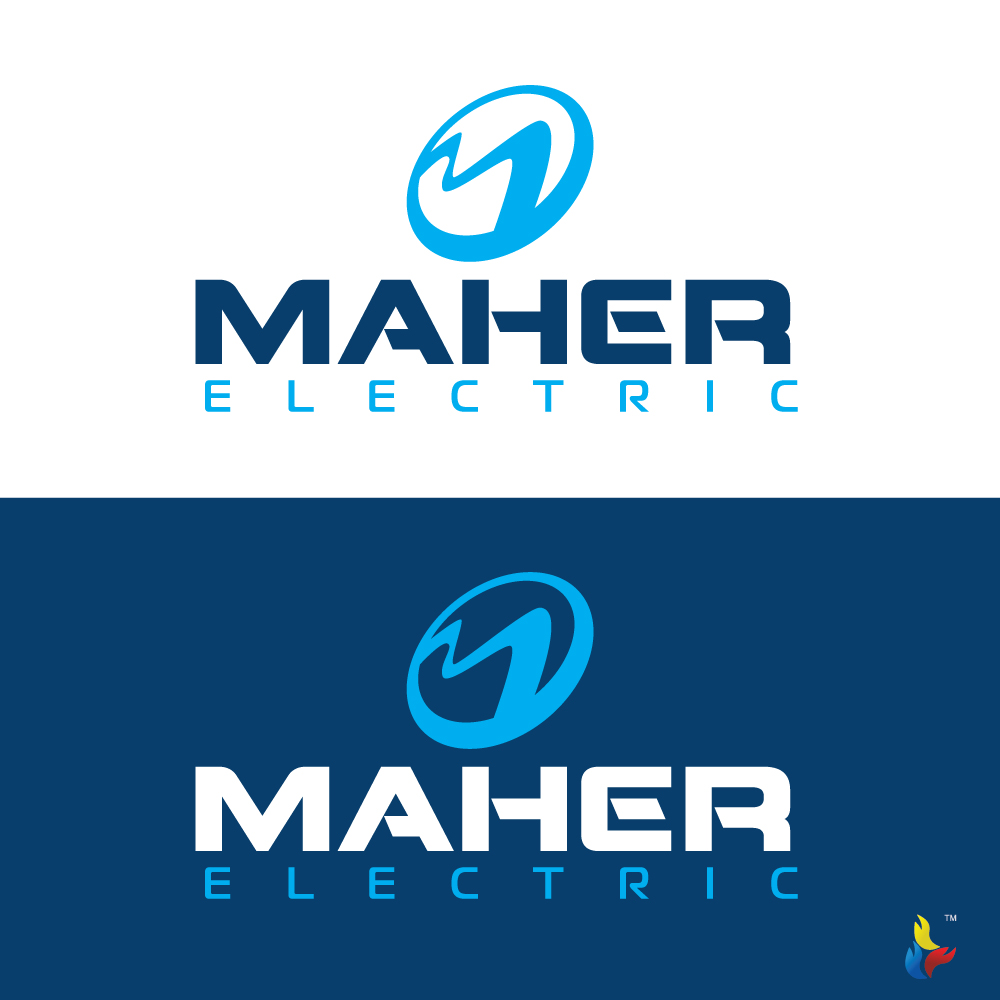Serious, Colorful, Electrical Logo Design for Maher Electric or Maher Electric LLC by Kreative ...