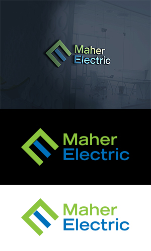 Serious, Colorful, Electrical Logo Design for Maher Electric or Maher Electric LLC by king ...