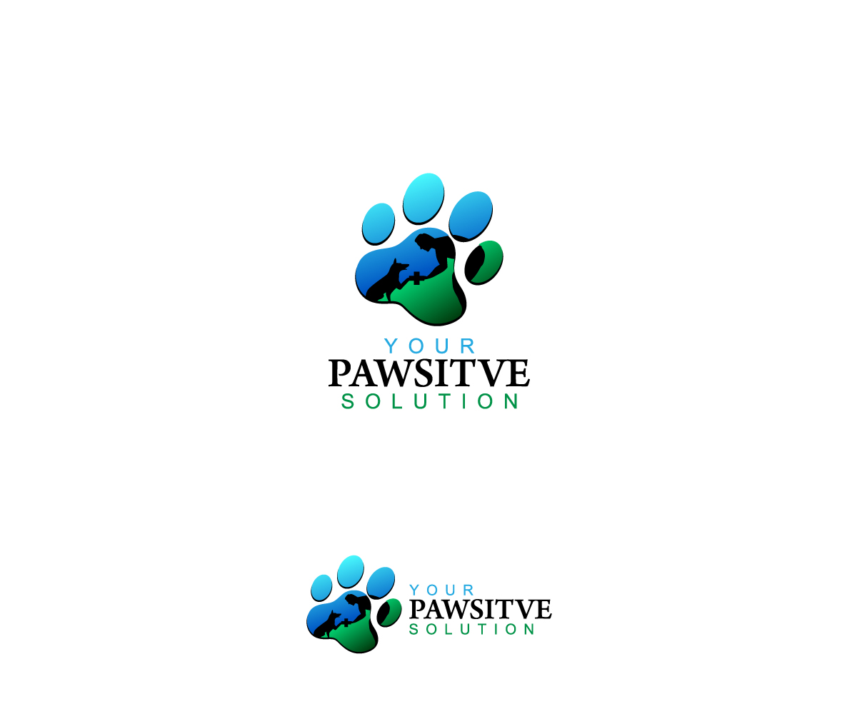 Modern, Colorful, Veterinary Logo Design for Your Pawsitive Solution by ...