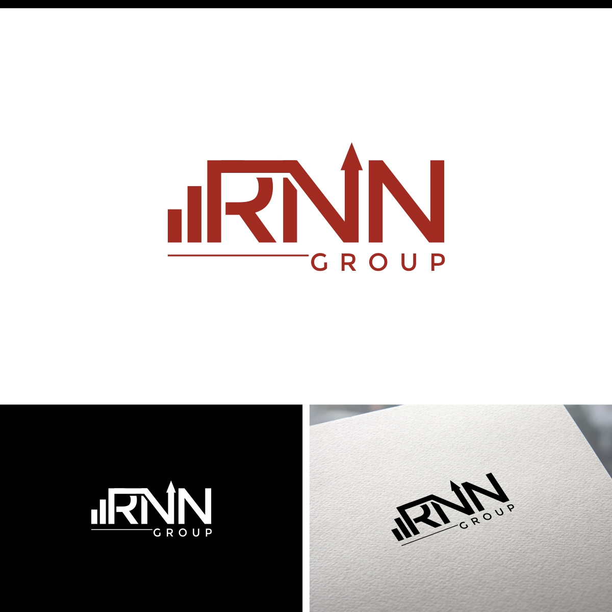 Serious, Modern, Financial Service Logo Design for RNN Group by e ...