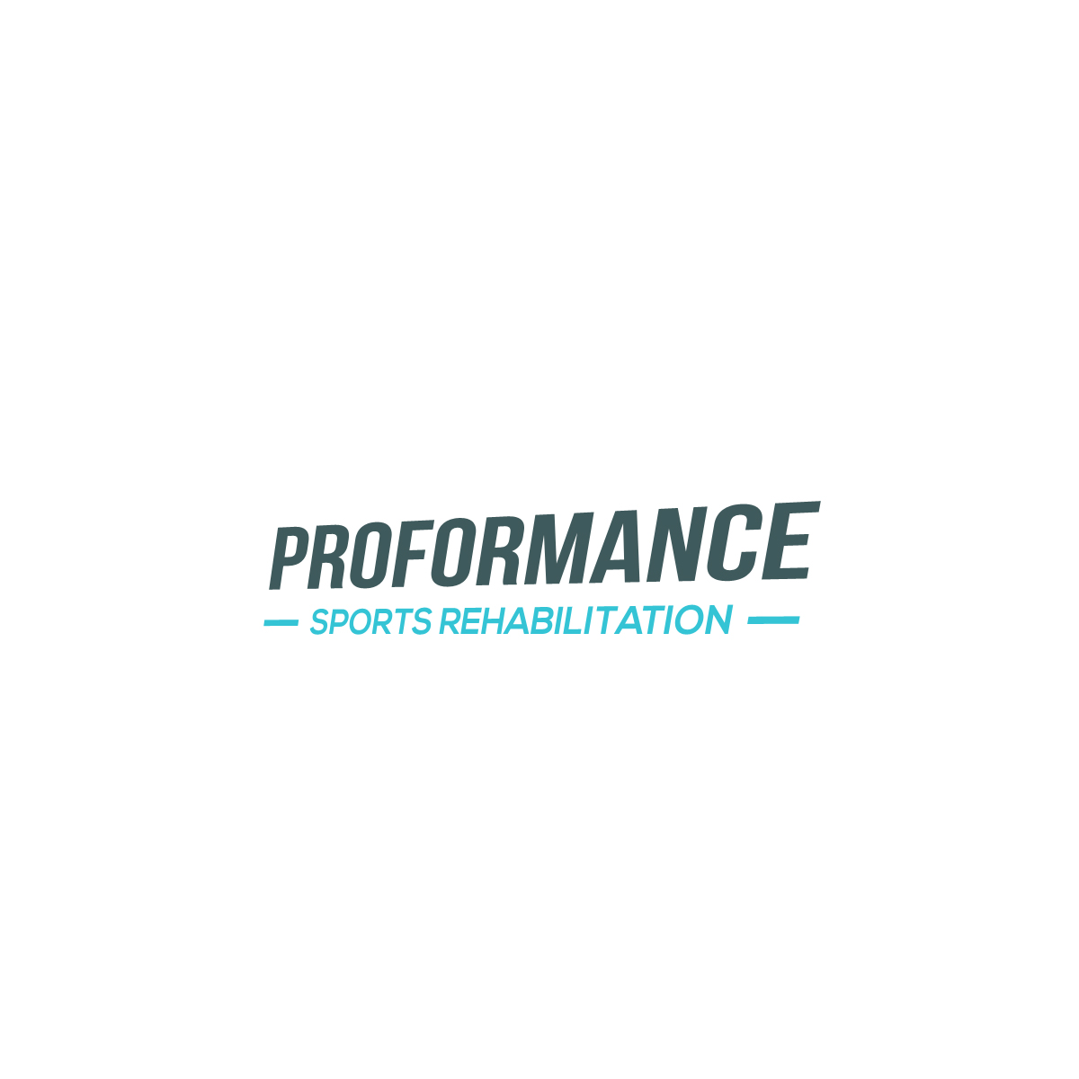 Bold, Modern, Physical Therapy Logo Design for Proformance Sports ...