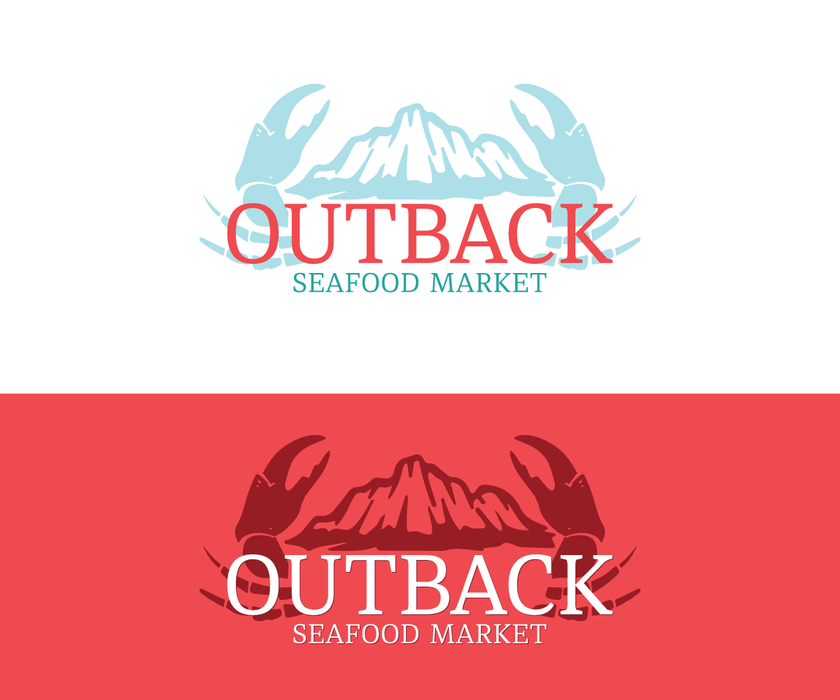 Elegant, Playful, Retail Logo Design for Outback Seafood Market by ...