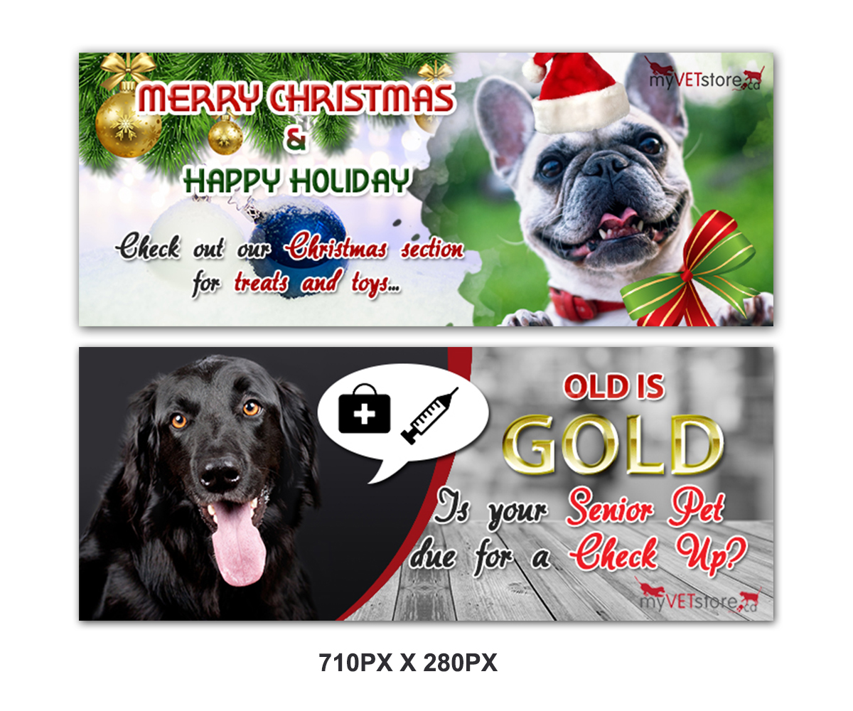 Playful, Traditional, Veterinary Banner Ad Design for Acumenex ...