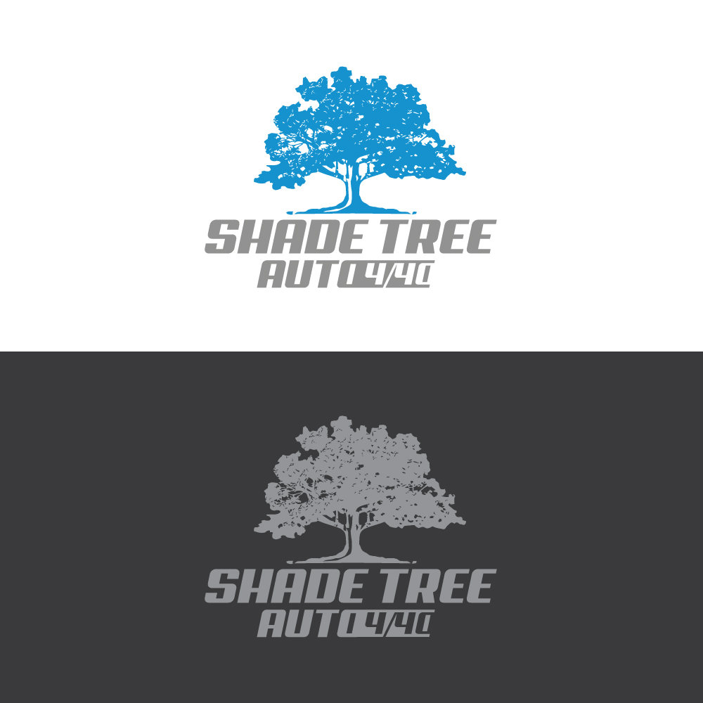 Conservative, Elegant, Auto Repair Logo Design for Shade Tree Auto 4/40 ...