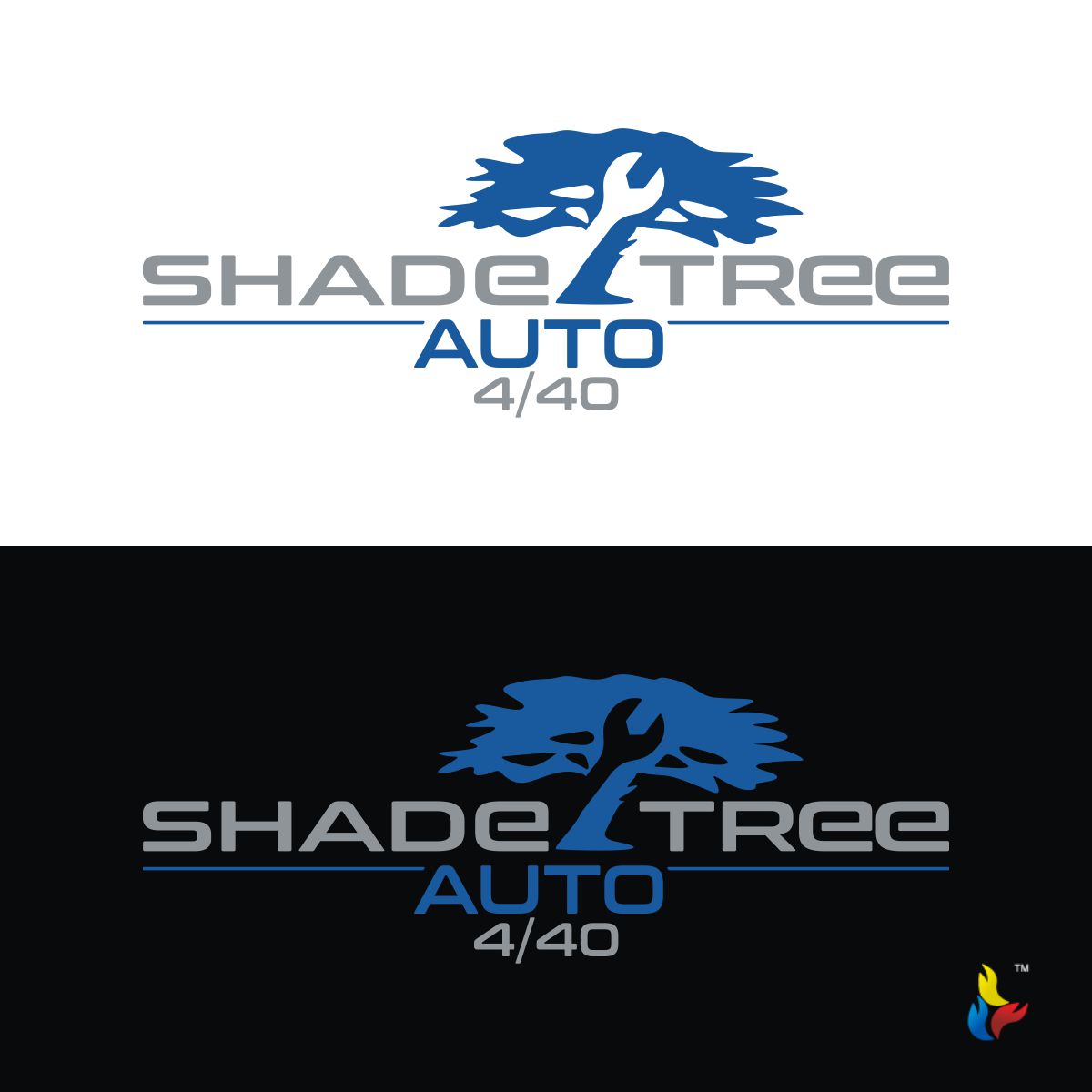 Conservative, Elegant, Auto Repair Logo Design for Shade Tree Auto 4/40 ...