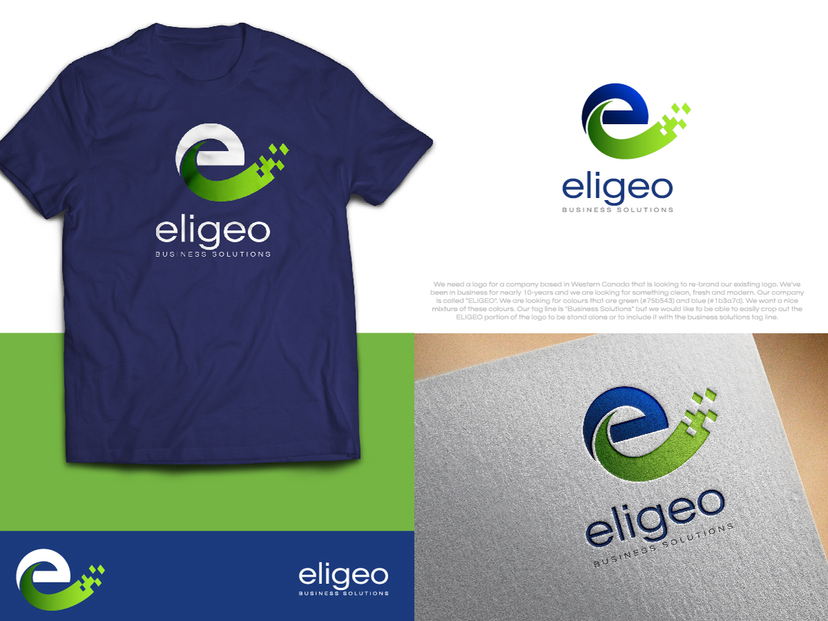 Bold, Modern, Business Software Logo Design for Eligeo by dharlan ...