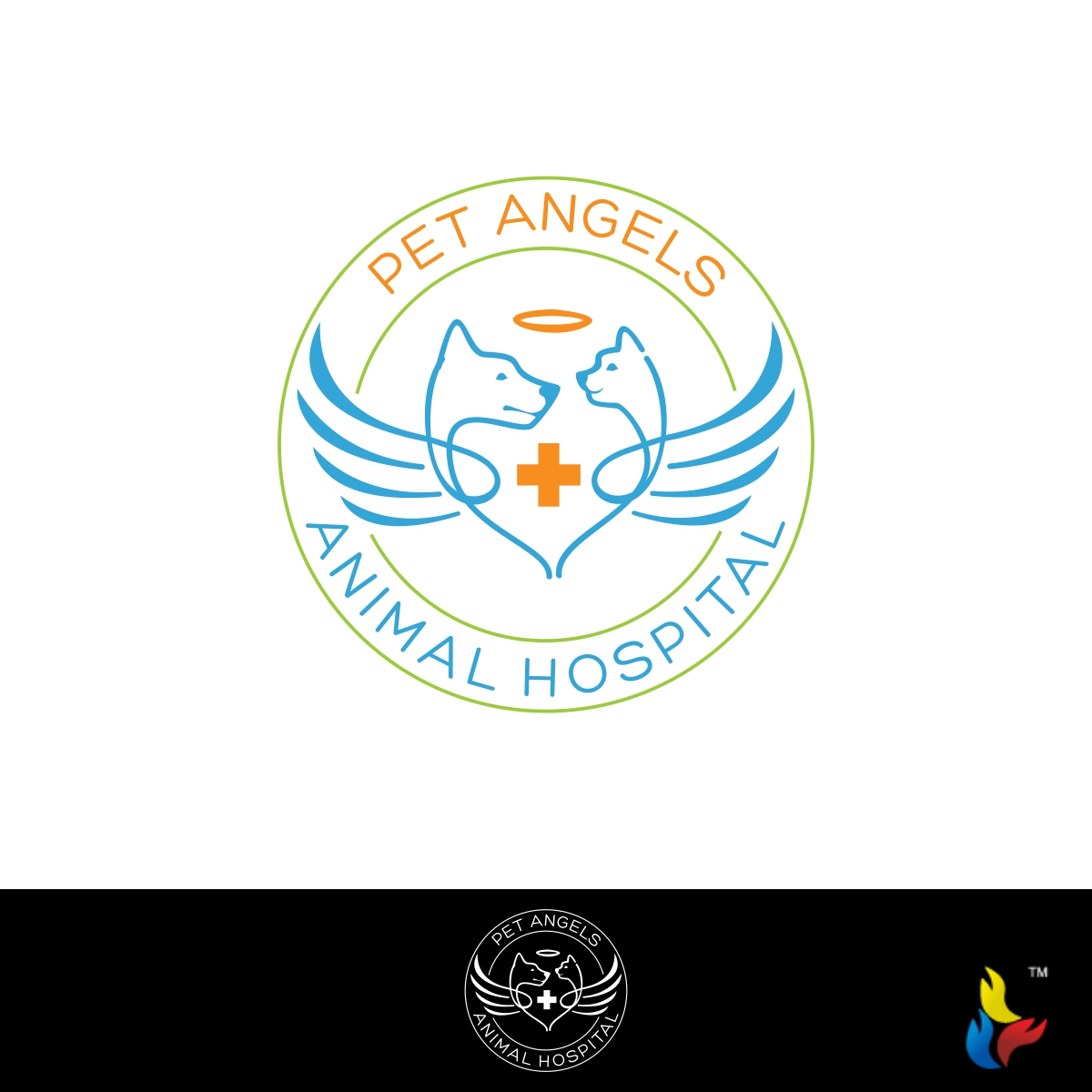 Elegant, Playful, Veterinary Logo Design for Pet Angels Animal Hospital ...