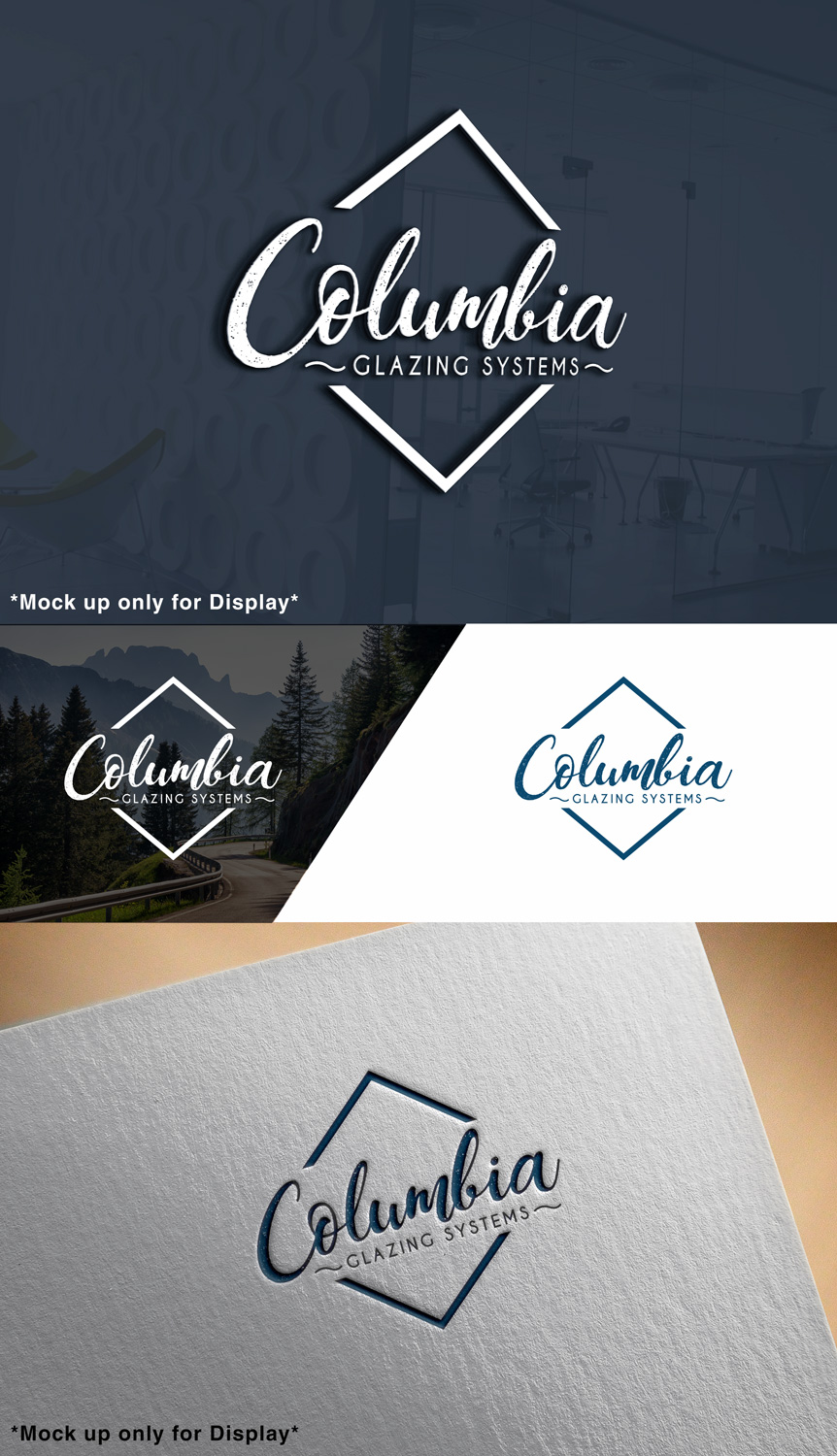 Bold, Modern, Manufacturing Logo Design for Columbia Glazing Systems by ...