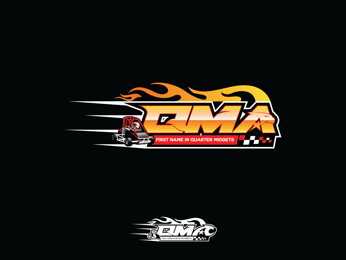 Elegant, Playful, Racing Logo Design for QMA "First name in Quarter ...