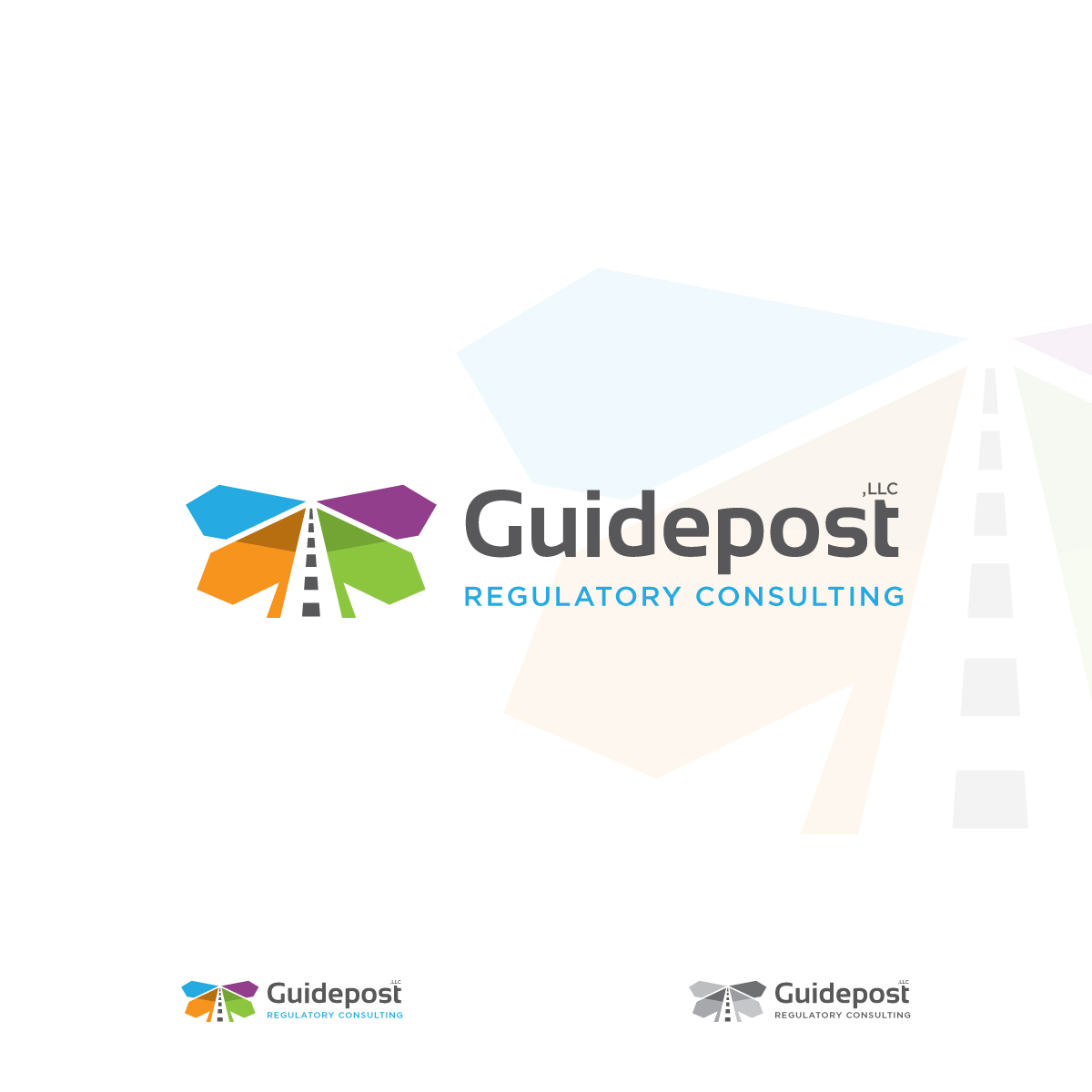 Modern, Bold, Pharmaceutical Logo Design for Guidepost Regulatory ...