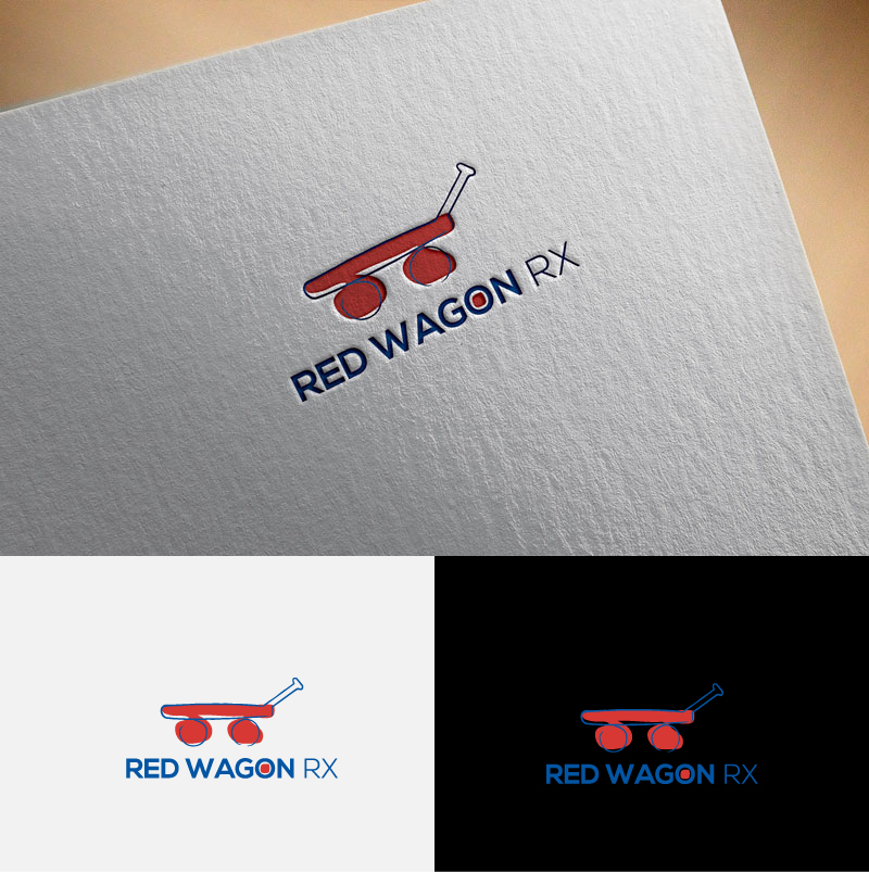 Modern, Bold, Health Insurance Logo Design for Red Wagon Rx by md abir ...