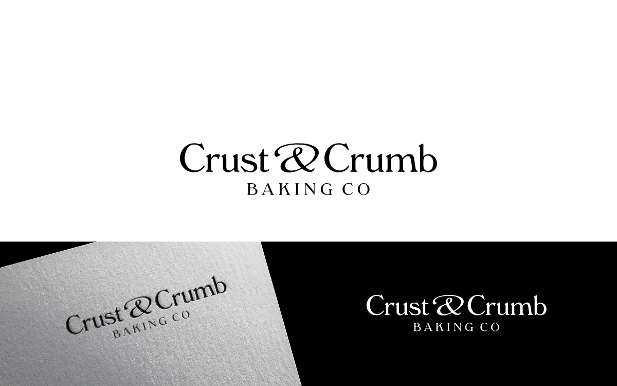 Upmarket, Elegant, Bakery Logo Design for Crust and Crumb Baking Co ...