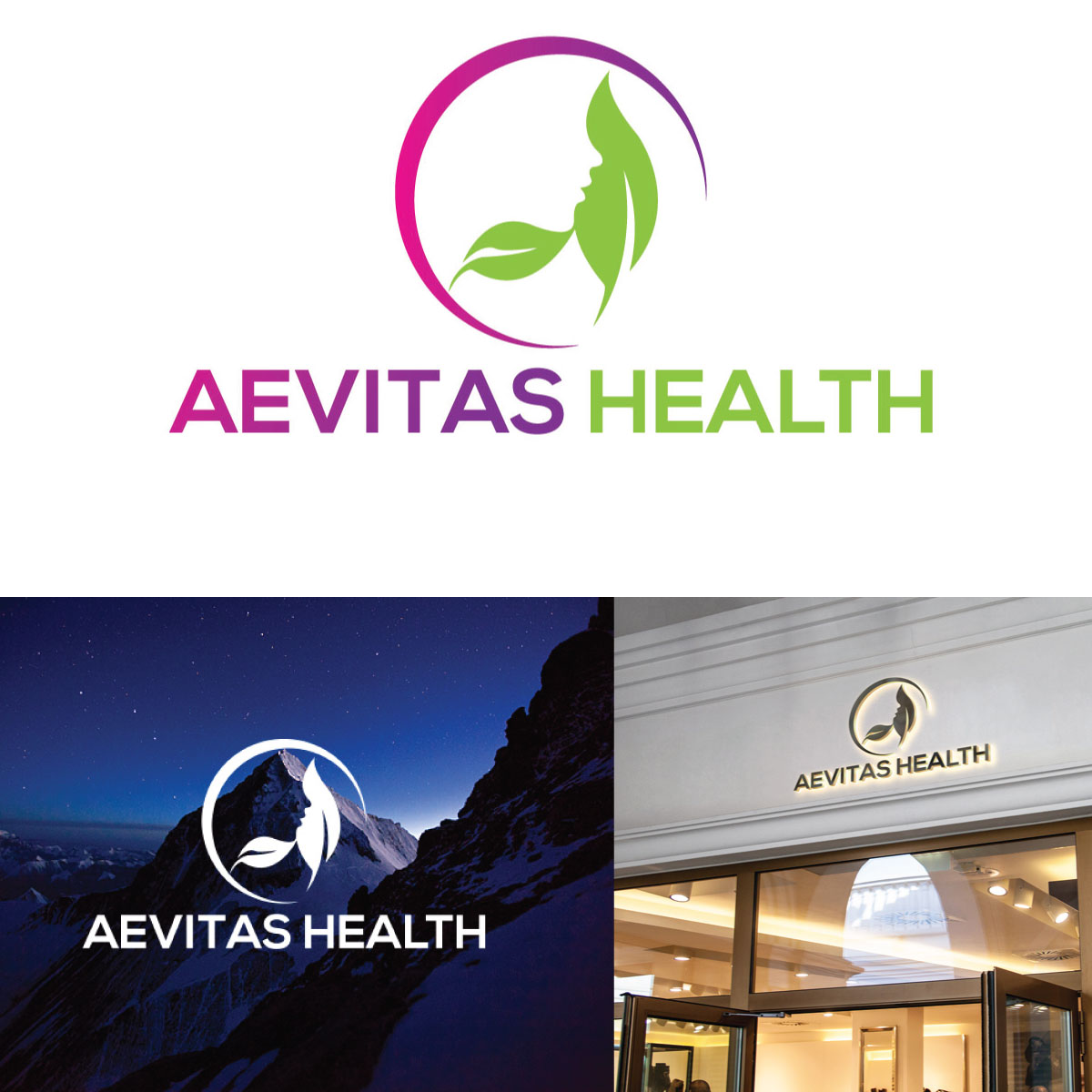 It Company Logo Design for Aevitas Health by L@Go_M | Design #17224108
