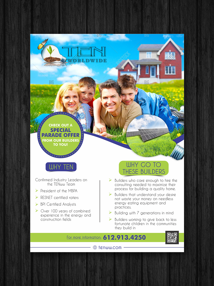 Elegant, Playful, Home Builder Newspaper Ad Design for Finance at Echo ...