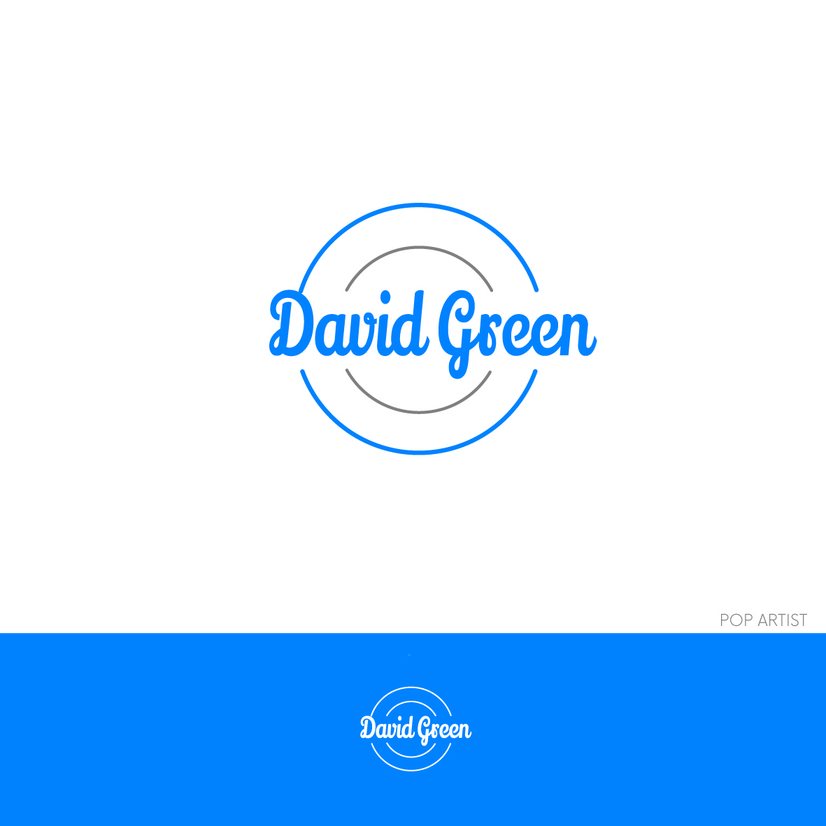 Bold, Playful, Entertainment Industry Logo Design for David Green by ...