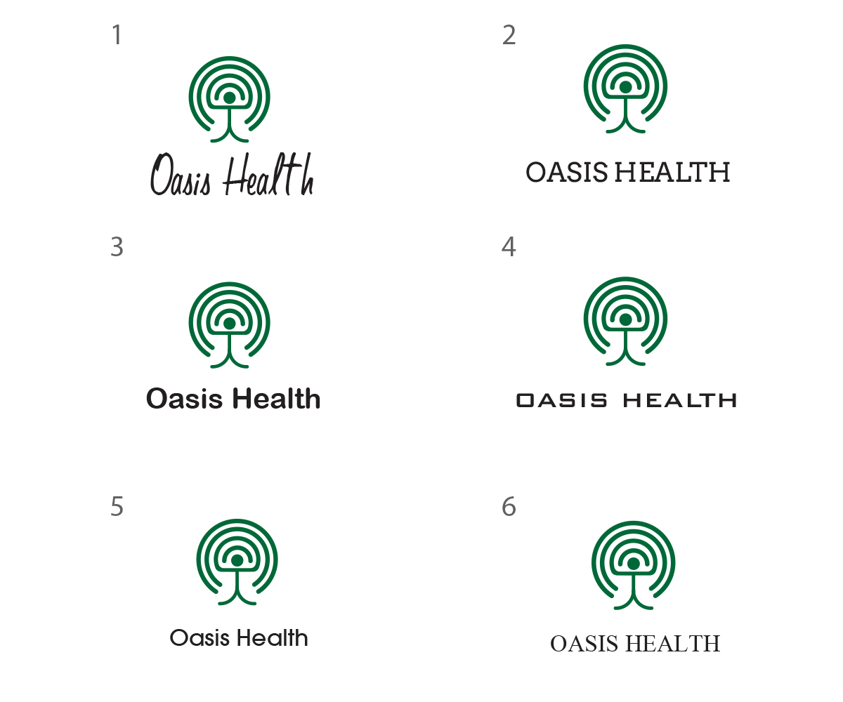 Upmarket, Playful, Health And Wellness Logo Design for Oasis Health by ...