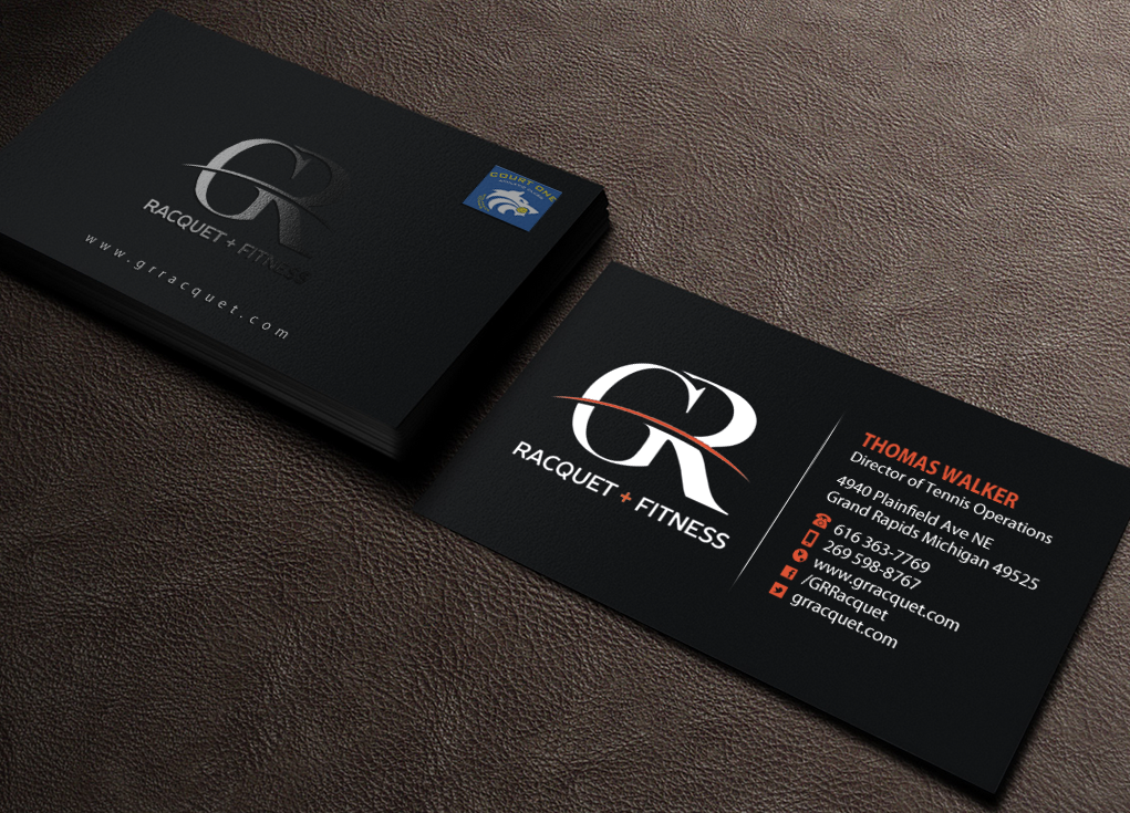 Bold, Modern, Business Business Card Design for Grand Rapids Racquet by ...