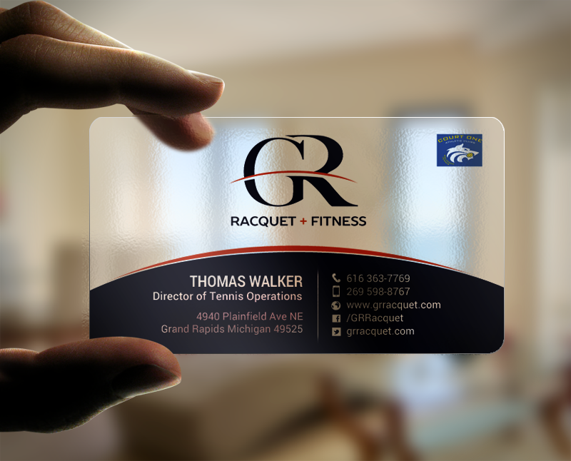 Bold, Modern, Business Business Card Design for Grand Rapids Racquet by ...