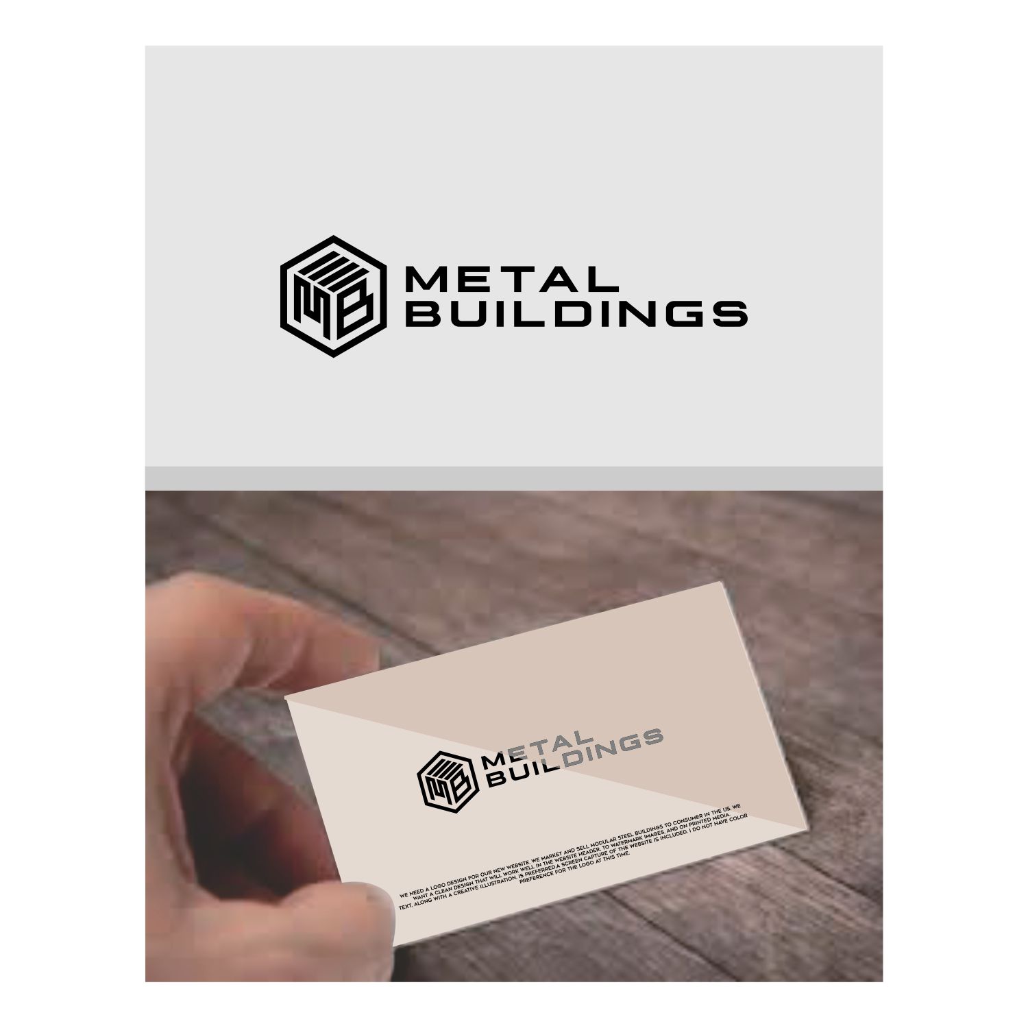Bold, Serious, Retail Logo Design for Metal Buildings To Go by aya-cas ...
