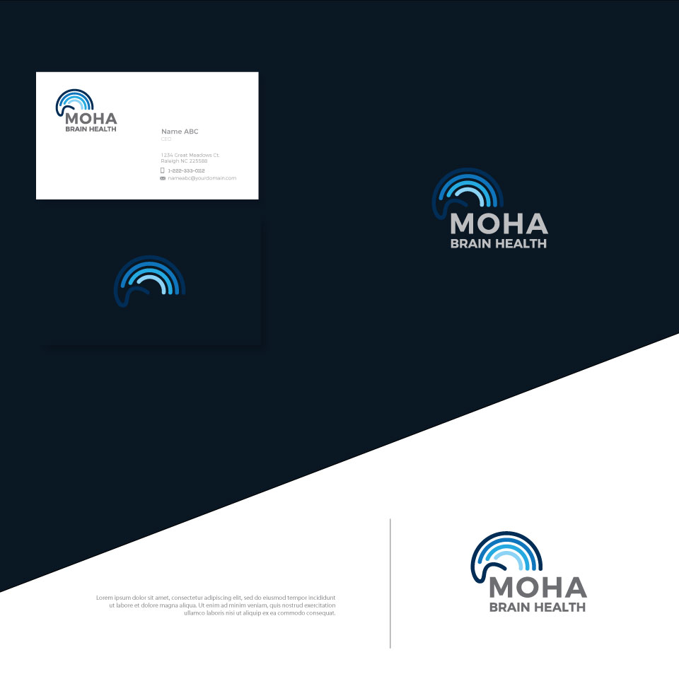 Company Logo - Moha Brain Health | 20 Logo Designs for Moha Brain Health