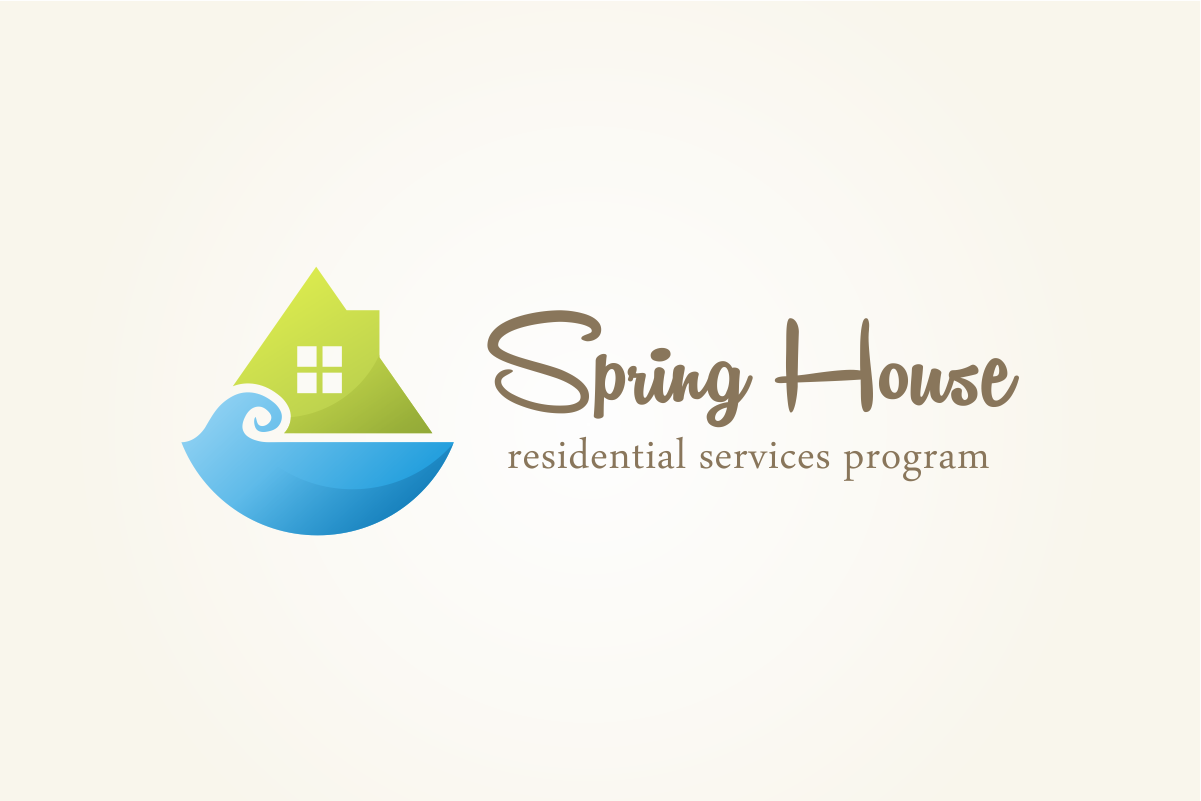 Residential Logo Design for Spring House Residential Services Program ...