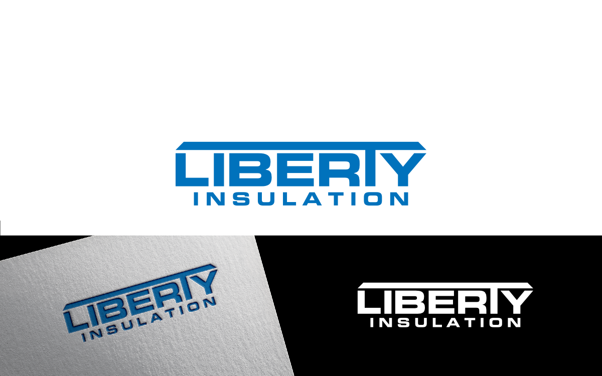 Masculine, Modern, Construction Company Logo Design for Liberty ...