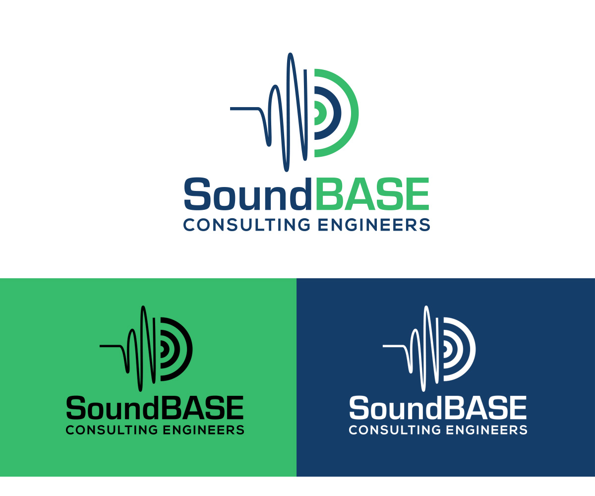 Serious, Modern, Engineering Consulting Logo Design for SoundBASE Consulting Engineers by Maher ...