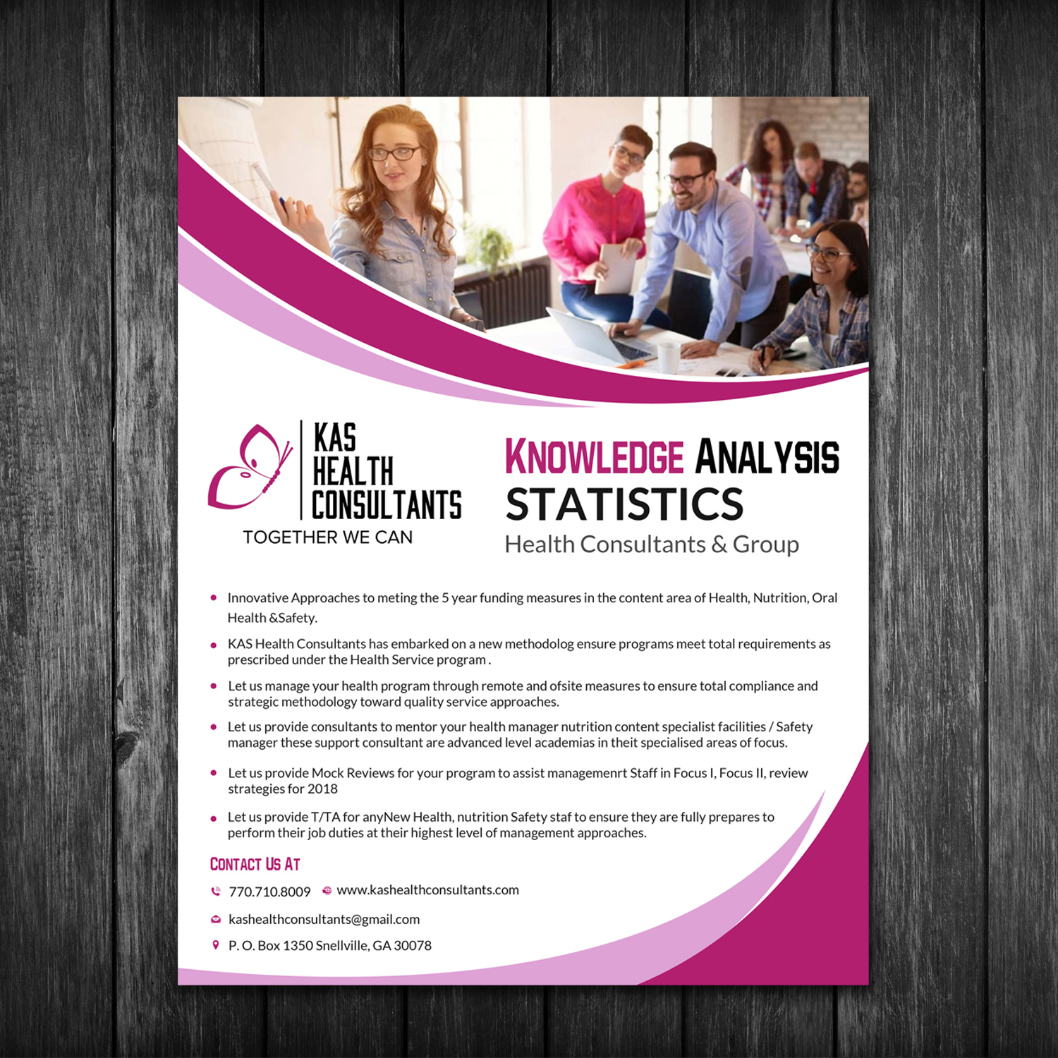 Elegant, Playful, Training Flyer Design for a Company by creative.bugs ...