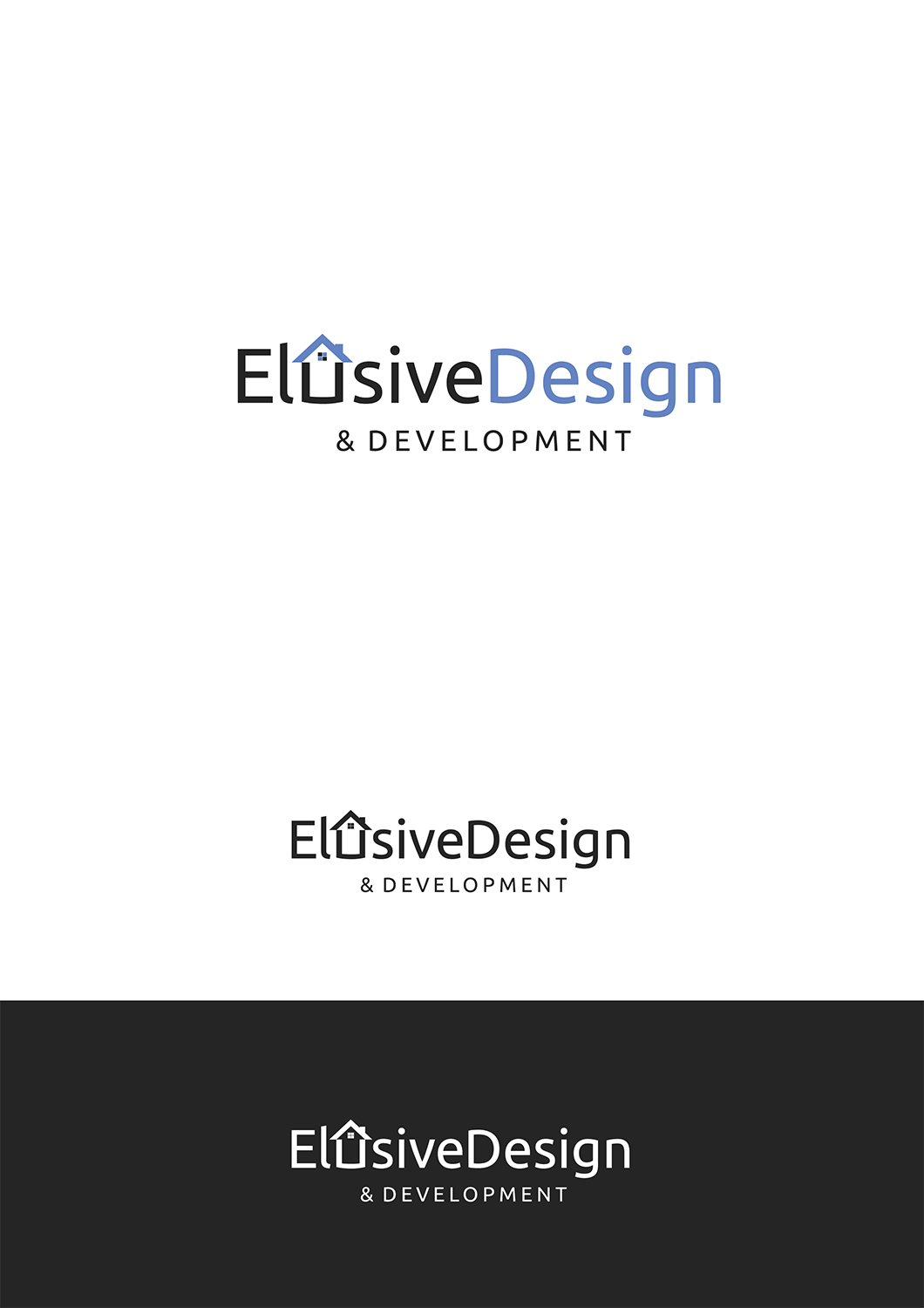Elegant, Playful, Architecture Logo Design for Elusive Design ...